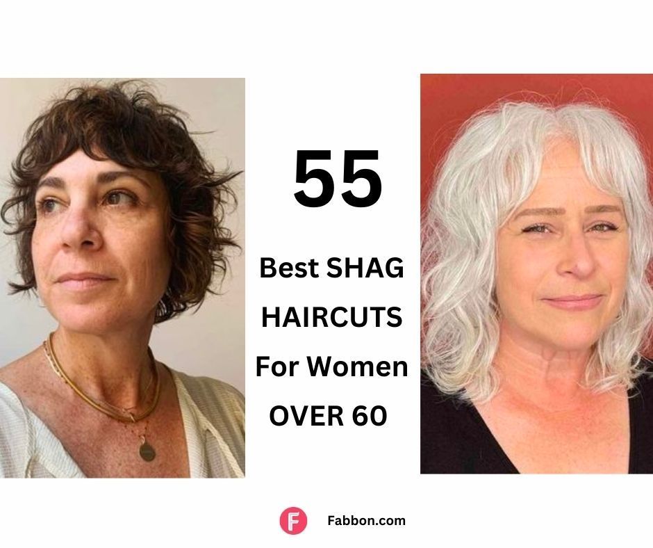 55 Most Popular Shag Haircuts For Women Over 60 | Fabbon