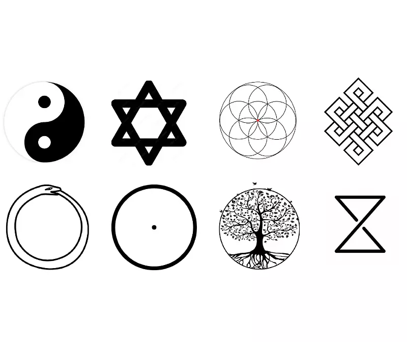 Symbols Representing Simple Perfection