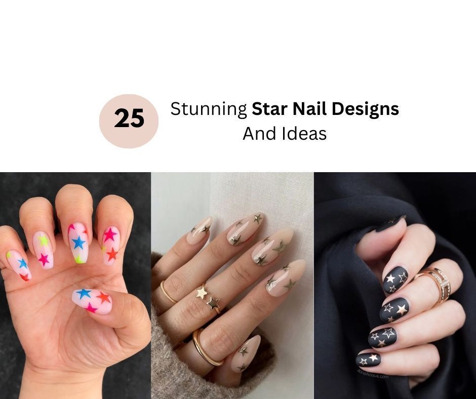 25 Stunning Star Nail Designs And Ideas For 2026 | Fabbon