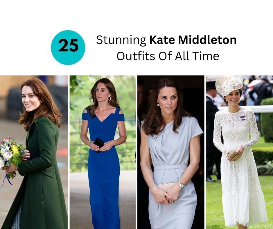 25 Stunning Kate Middleton Outfits Of All Time | Fabbon