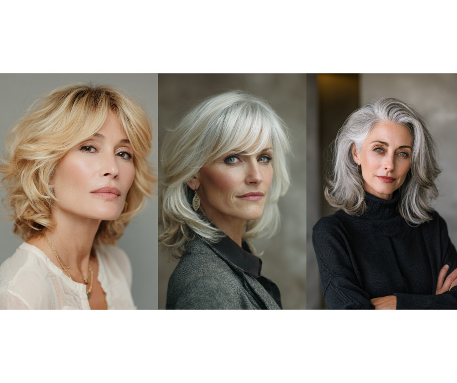 65 Medium Length Hair Styles For Women Over 50 | Fabbon