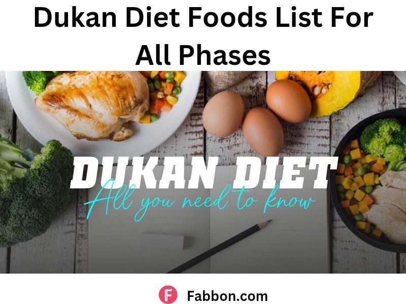 Dukan Diet Foods List For All Phases | Fabbon