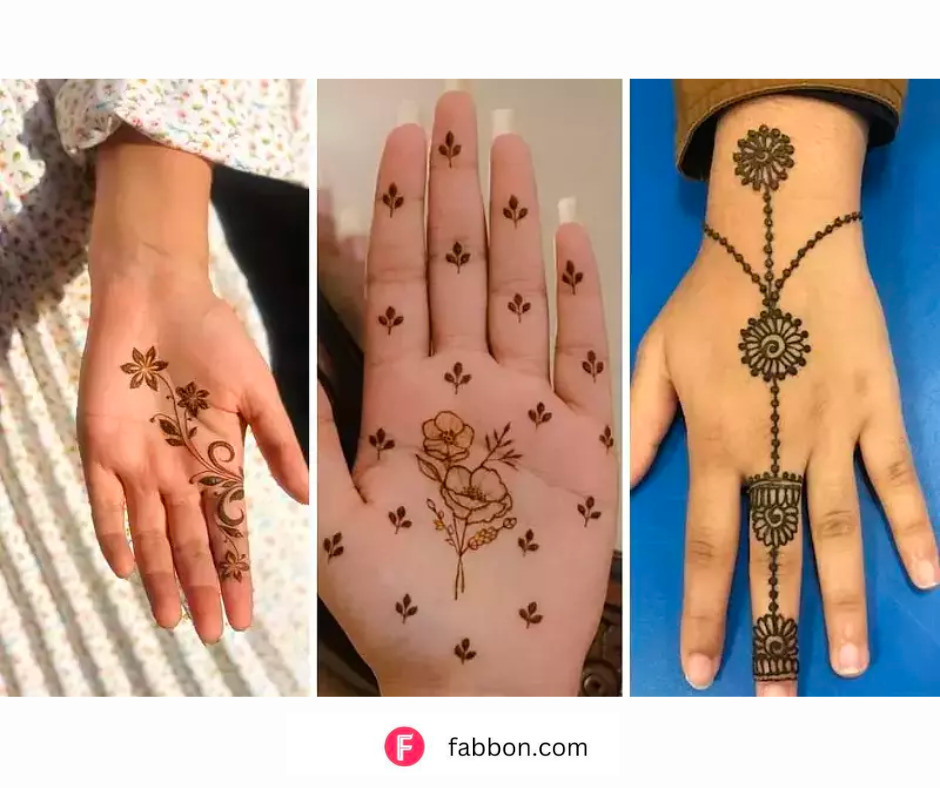 21 Minimalistic Henna Tattoo Designs Trending This Year | Fabbon