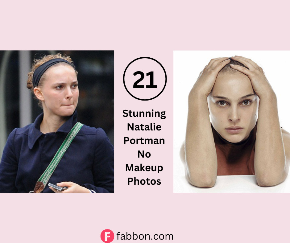 Natalie Portman's Natural Beauty: 21 Makeup Free Moments | Fabbon