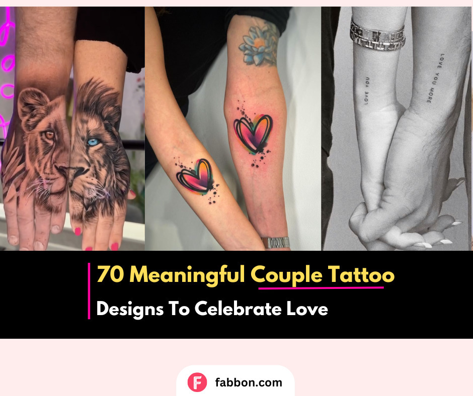 70 Unique Couple Tattoos With Meaning | Fabbon