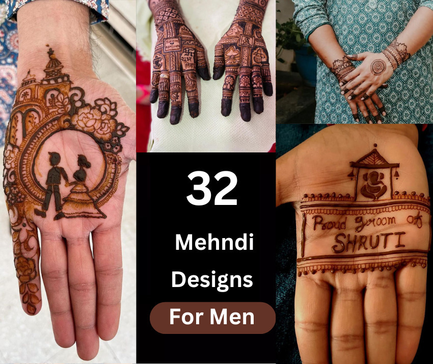 32 Stylish Mehndi Designs For The Modern Men | Fabbon
