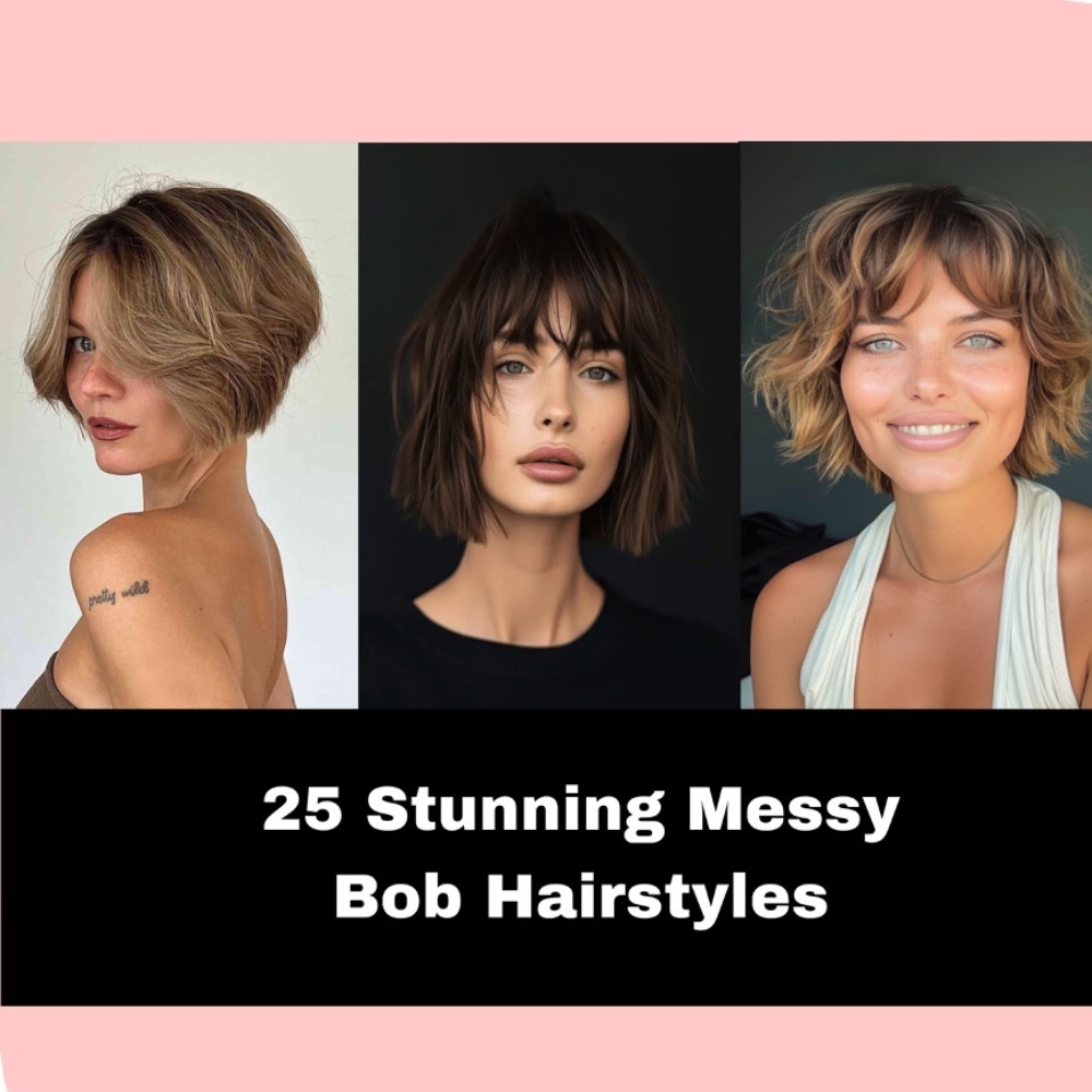 25 Stunning Messy Bob Hairstyles | Fabbon