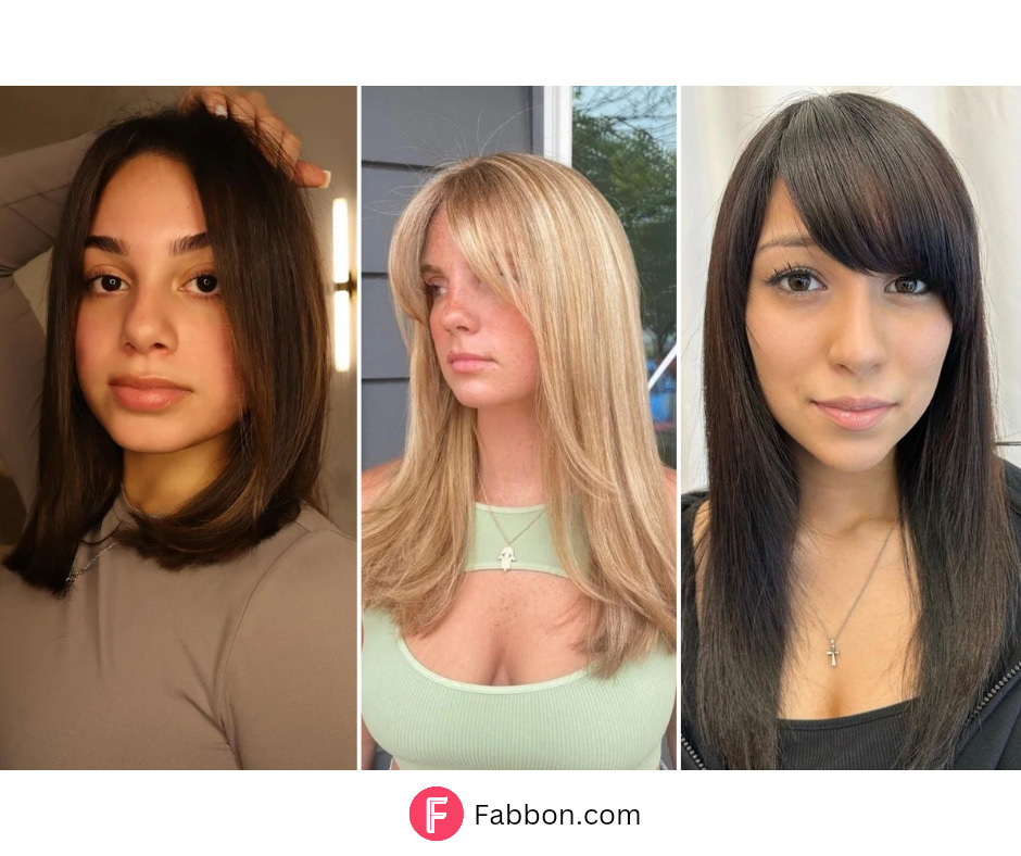 29 Mid Length Haircuts For Straight Hair | Fabbon