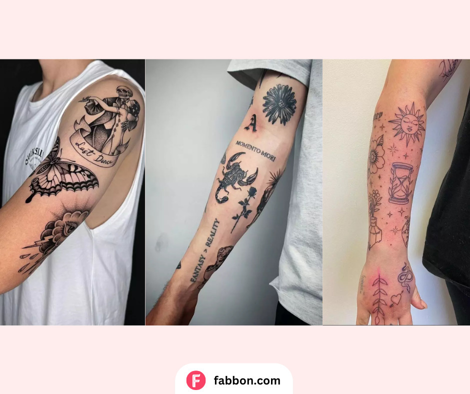25 Stunning Patchwork Tattoo Designs Trending In 2025 | Fabbon