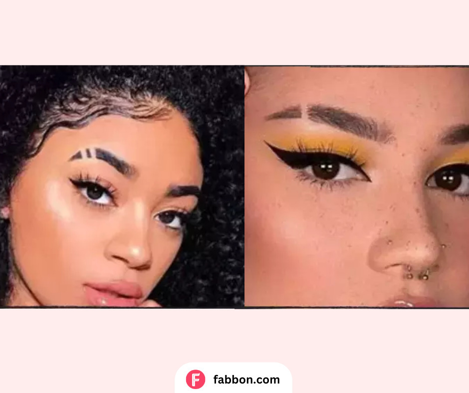 7 Eyebrow Slit Types For Women | Fabbon