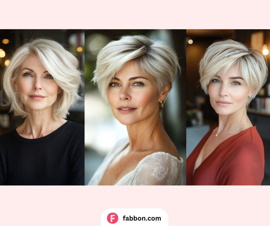 30 Easy Haircuts For Older Women | Fabbon