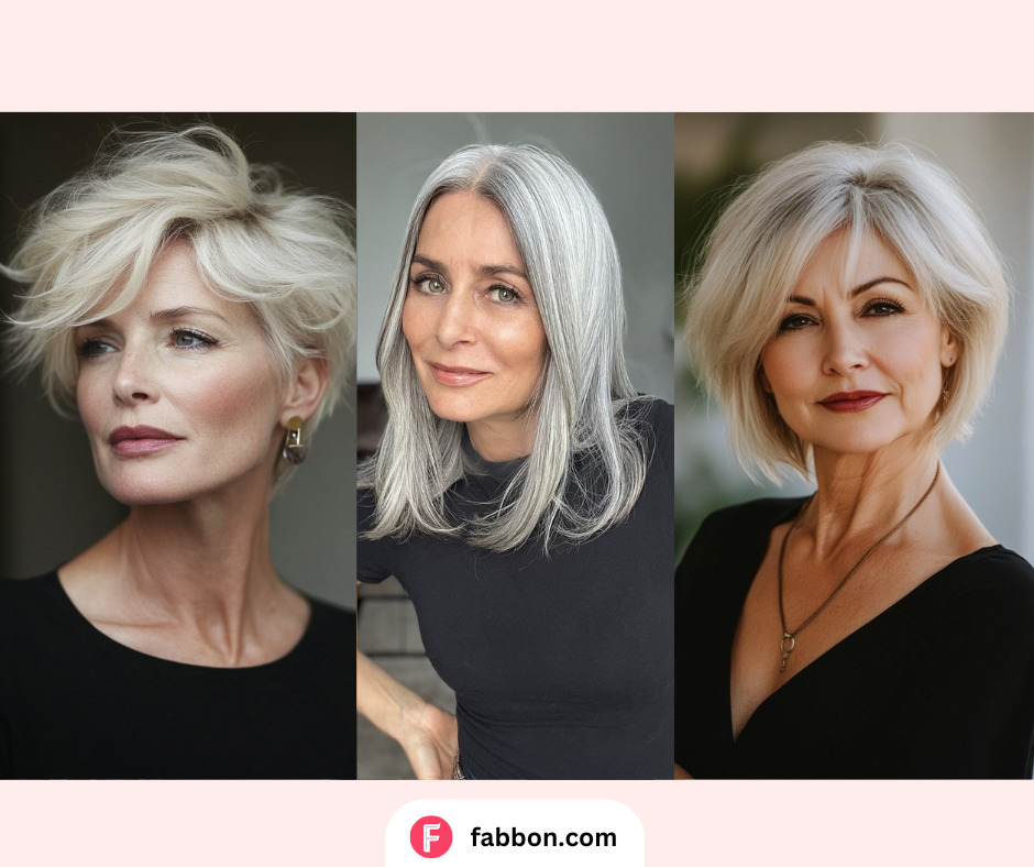 26 Easy Haircuts For Women Over 60 | Fabbon