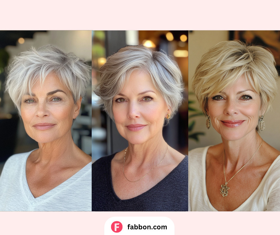23 Stunning Short Hairstyles For Women Over 70 | Fabbon