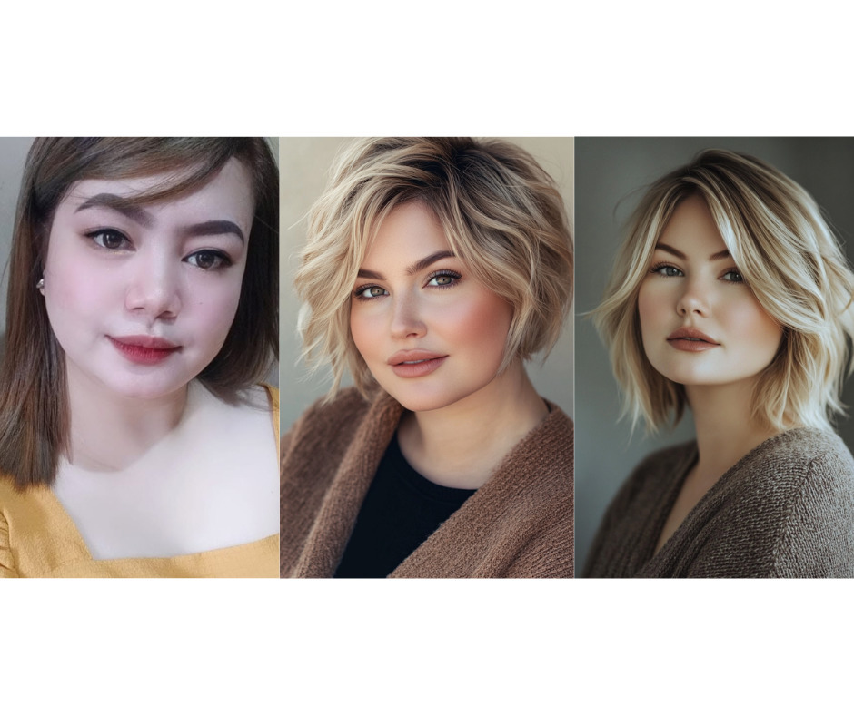 17 Stunning Hairstyles For Chubby Faces | Fabbon