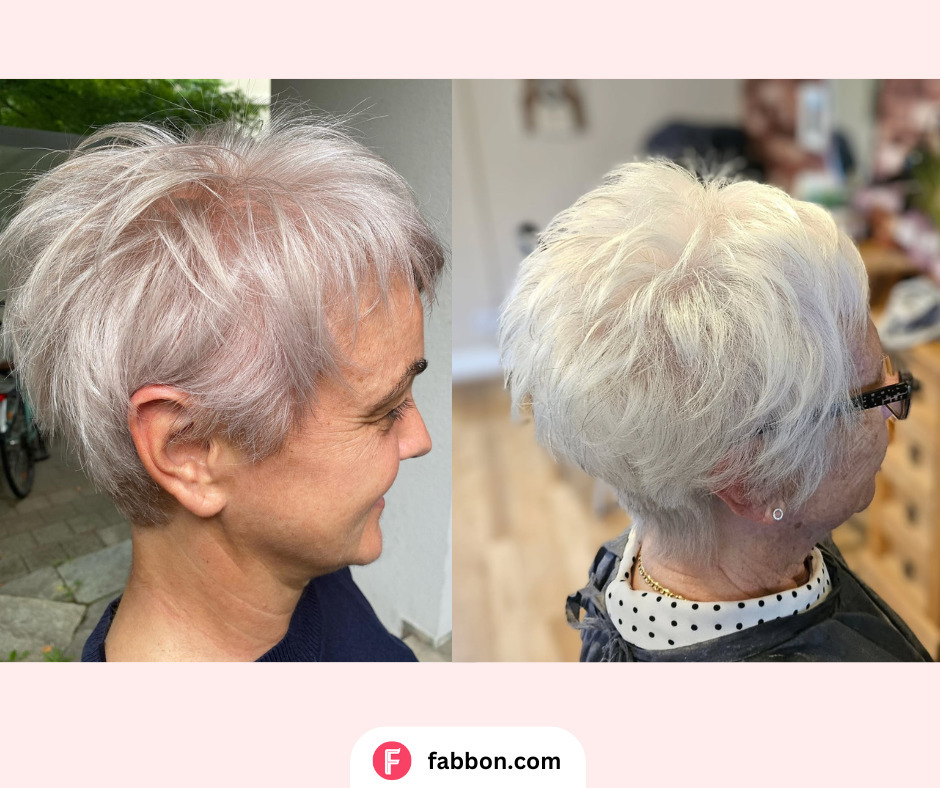 35 Choppy Hairstyles For Women Over 70 | Fabbon