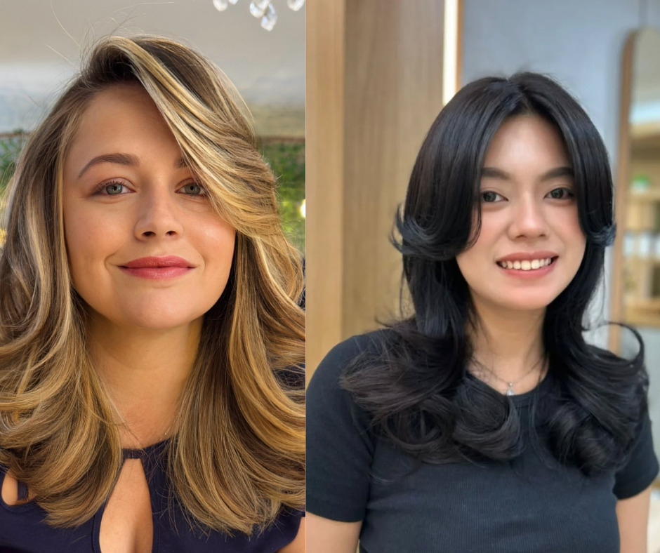 40 Trendy Butterfly Haircuts For Medium Hair | Fabbon
