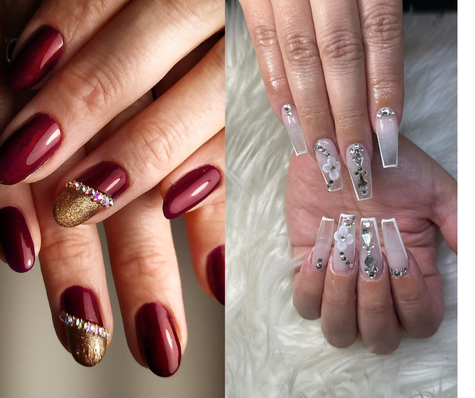 23 Trending Diamond Nail Designs | Fabbon
