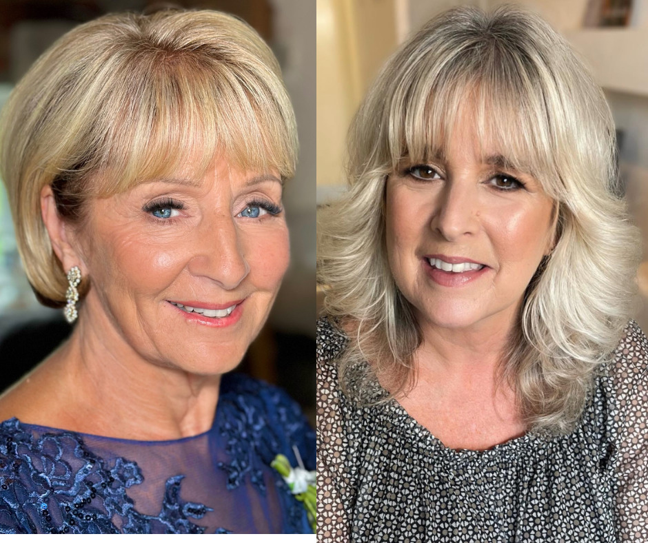 45 Trendy Mother Of The Bride Hairstyles With Bangs | Fabbon