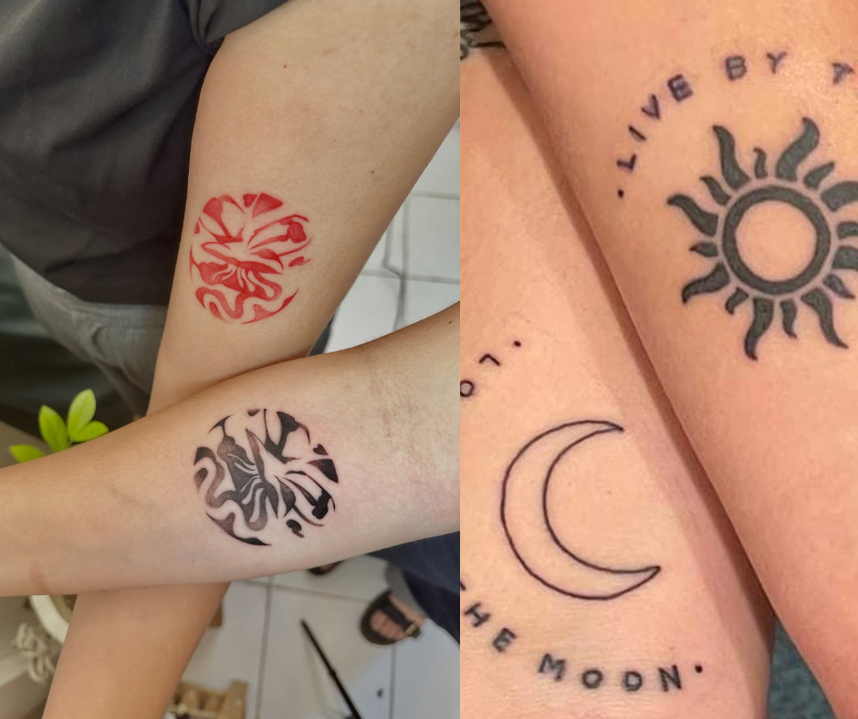 45 Matching Sister Tattoos With Deep Meaning | Fabbon