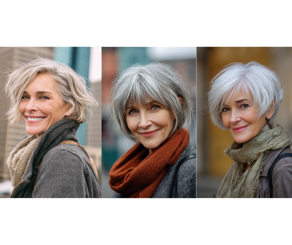 27 Trendy Gray Bob Hairstyles For Modern Women | Fabbon