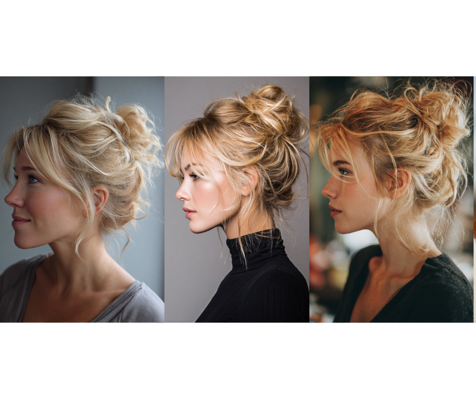 27 Trendy Messy Bun Hairstyles To Revamp Your Look | Fabbon