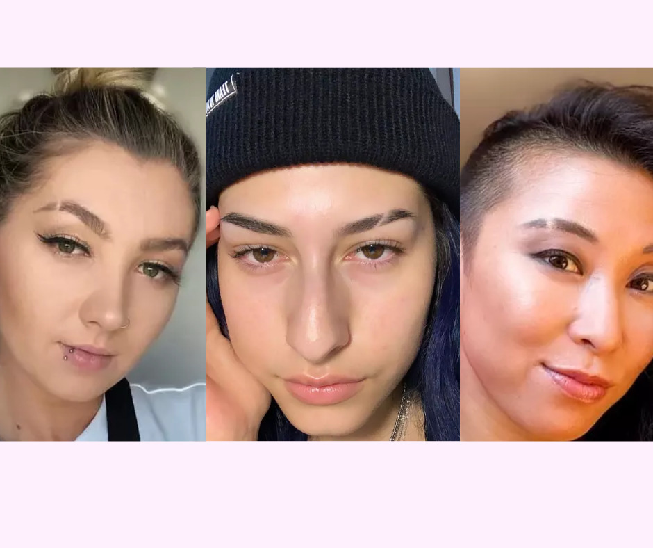 20 Trending Eyebrow Slit Ideas For Women | Fabbon