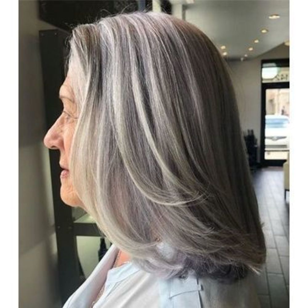 25 Best Medium Length Hairstyles For Women Over 70 | Fabbon