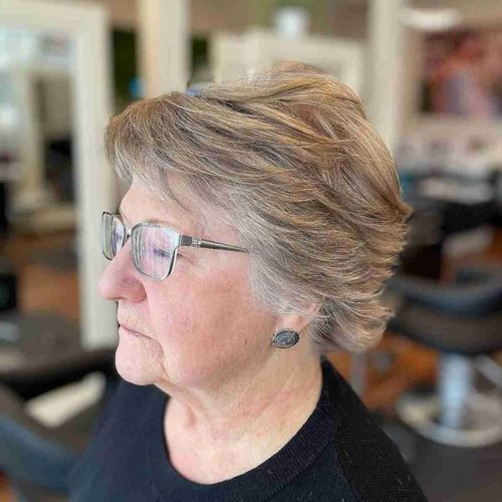 25 Gorgeous Low Maintenance Hairstyles For Over 70 | Fabbon