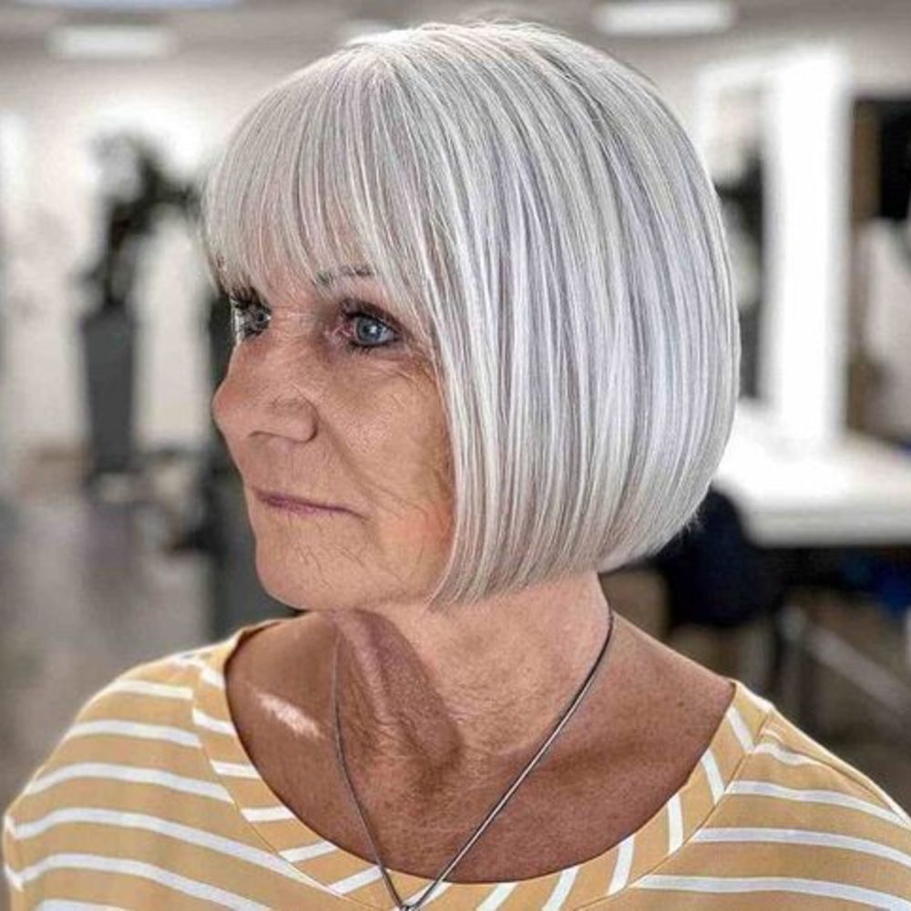 25 Gorgeous Low Maintenance Hairstyles For Over 70 | Fabbon